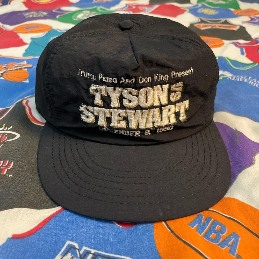 Vintage Mike Tyson Vs Alex Stewart Boxing Merch Hat - Gem